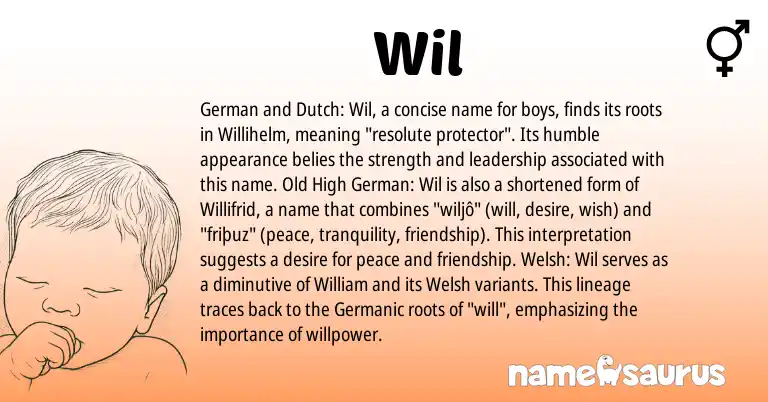 Unveiling Wil: Meaning, Origin, Nicknames, Popularity & More