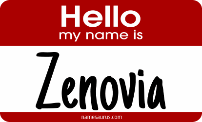 Unveiling Zenovia: Meaning, Origin, Nicknames, Popularity & More